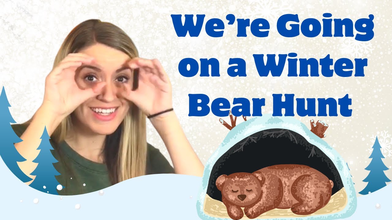 ️ We’re Going on a Bear Hunt – WINTER Version | Preschool, Toddler ...
