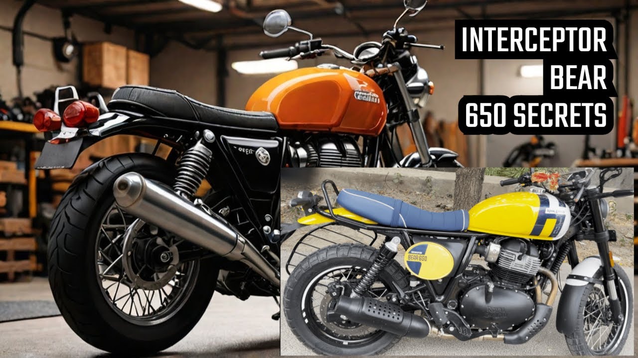 All About Royal Enfield Interceptor Bear 650 || Everything you need to ...