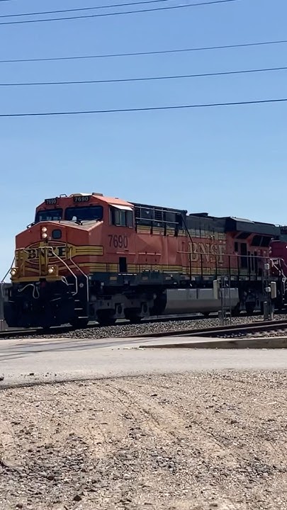 BNSF #7690 (Haslet, Texas) - YouTube