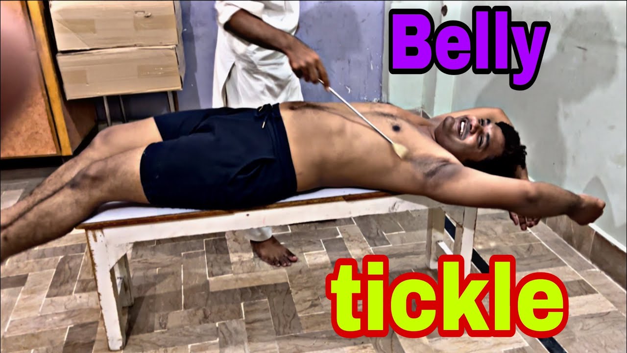Belly Tickle Reflexology asmr - YouTube
