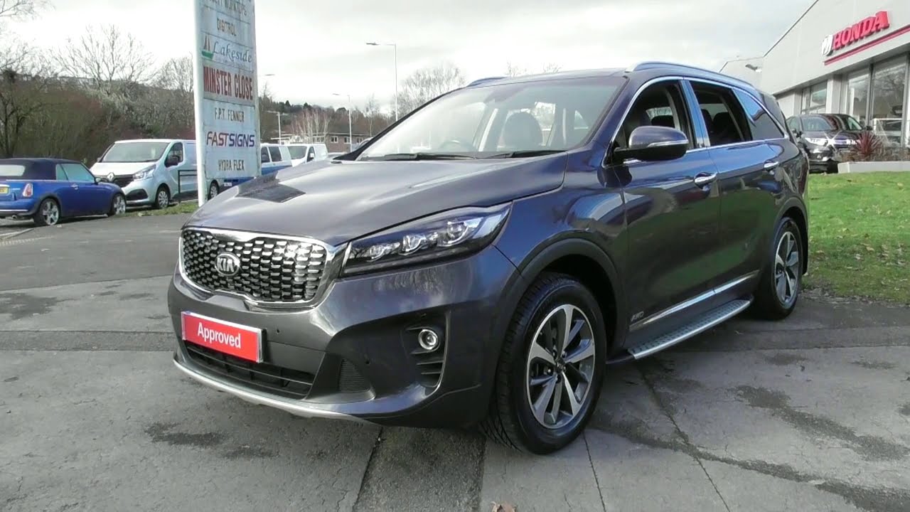 Kia SORENTO KX-3 2.2 CRDI ISG 4x4 finished in Platinum Graphite ...