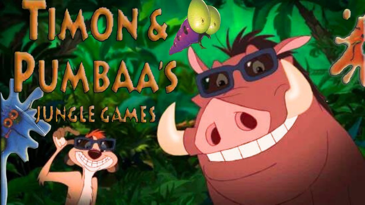 mini jogos de timao e pumba // Timon & Pumbaa's Jungle Games - YouTube