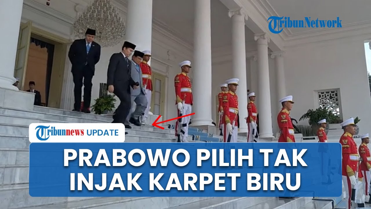 Momen Prabowo Enggan Injak Karpet Biru sebelum Kedatangan PM Jepang ...