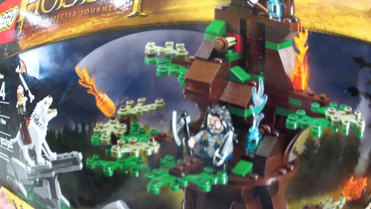The Hobbit Lego Set 79002 Attack of the Wargs - YouTube