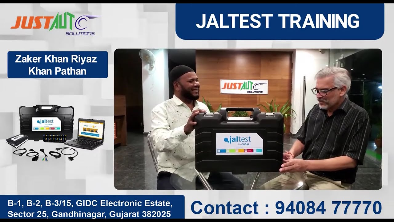 Jaltest Commecial Vehicle scanner - live practical training at Justauto ...