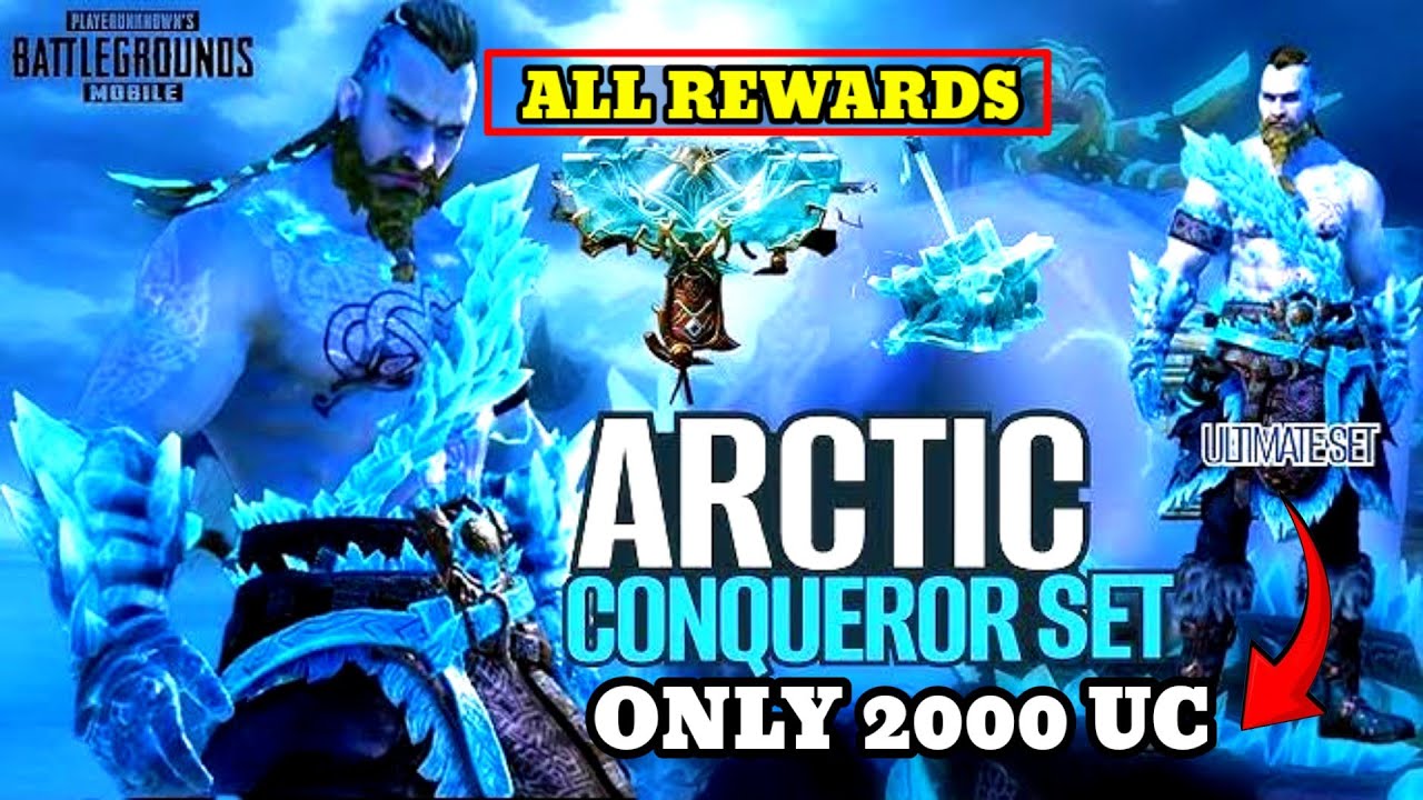 Arctic Conqueror Gilt Altimate Set Create Opening || Spend 2000 UC Got ...