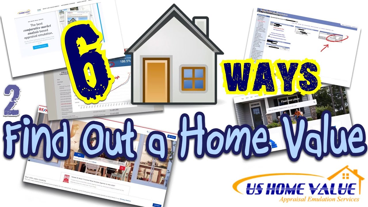 6 Ways to Find Out How Much a House is Worth | US Home Value - YouTube