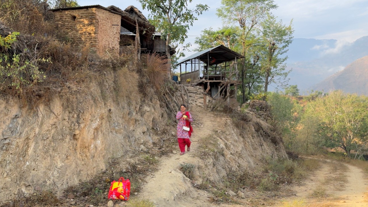 Unseen Mountain Village Peace Rural Atmosphere | Traditional Rural Life ...