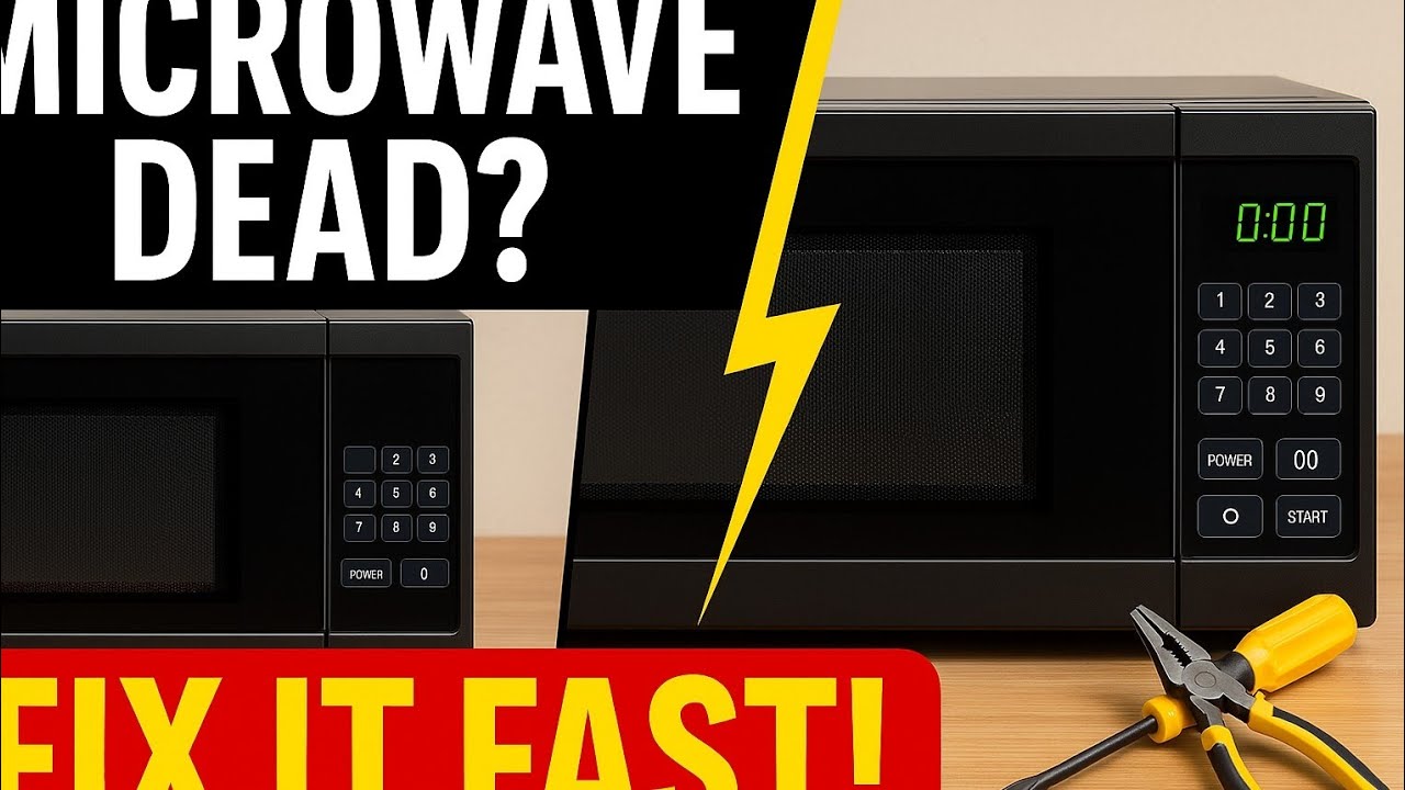 "Dead Microwave? Easy Fix to Bring It Back to Life!" - YouTube