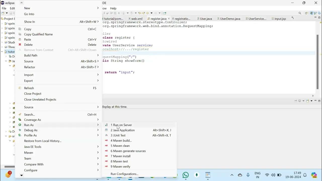 #Lecture-27|EILP-JAVA-FSD-Q1-FY24-25|Spring Framework|MVC|Part-2 - YouTube