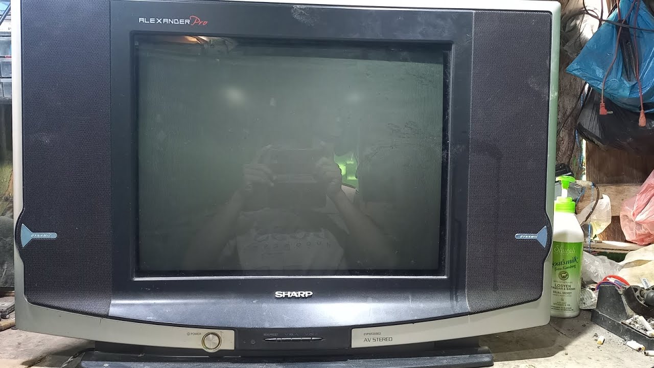 Sharp Alexander Pro 21PXF250E2 Protek @electrical407 - YouTube