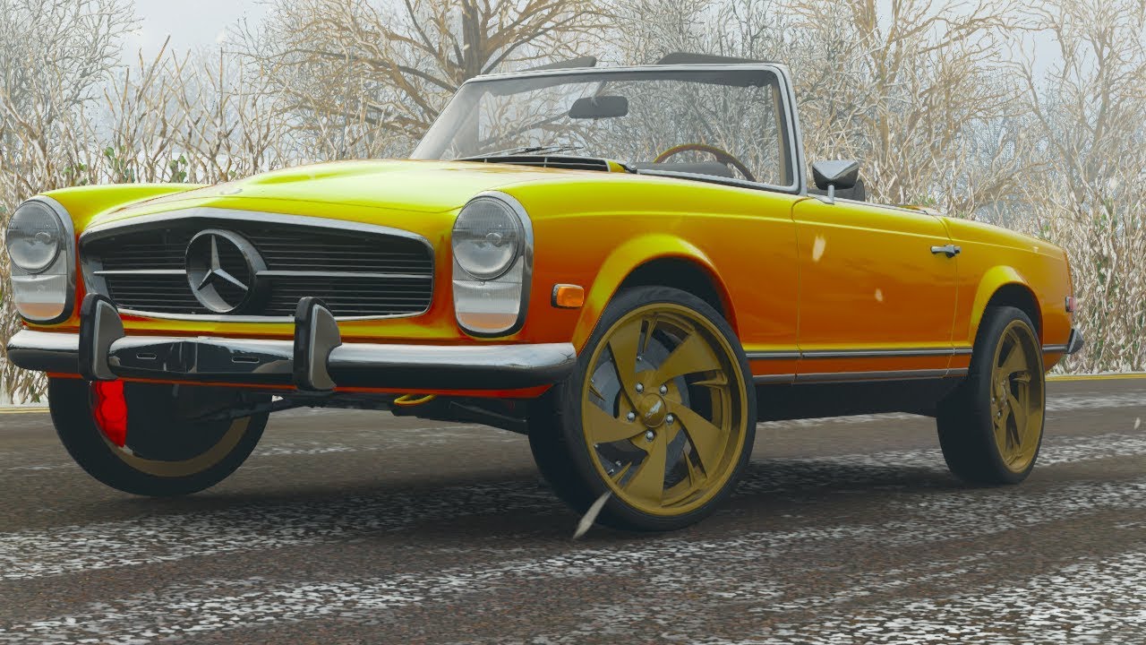 Forza Horizon 4- 1,000Hp Mercedes Donk- Random build - YouTube