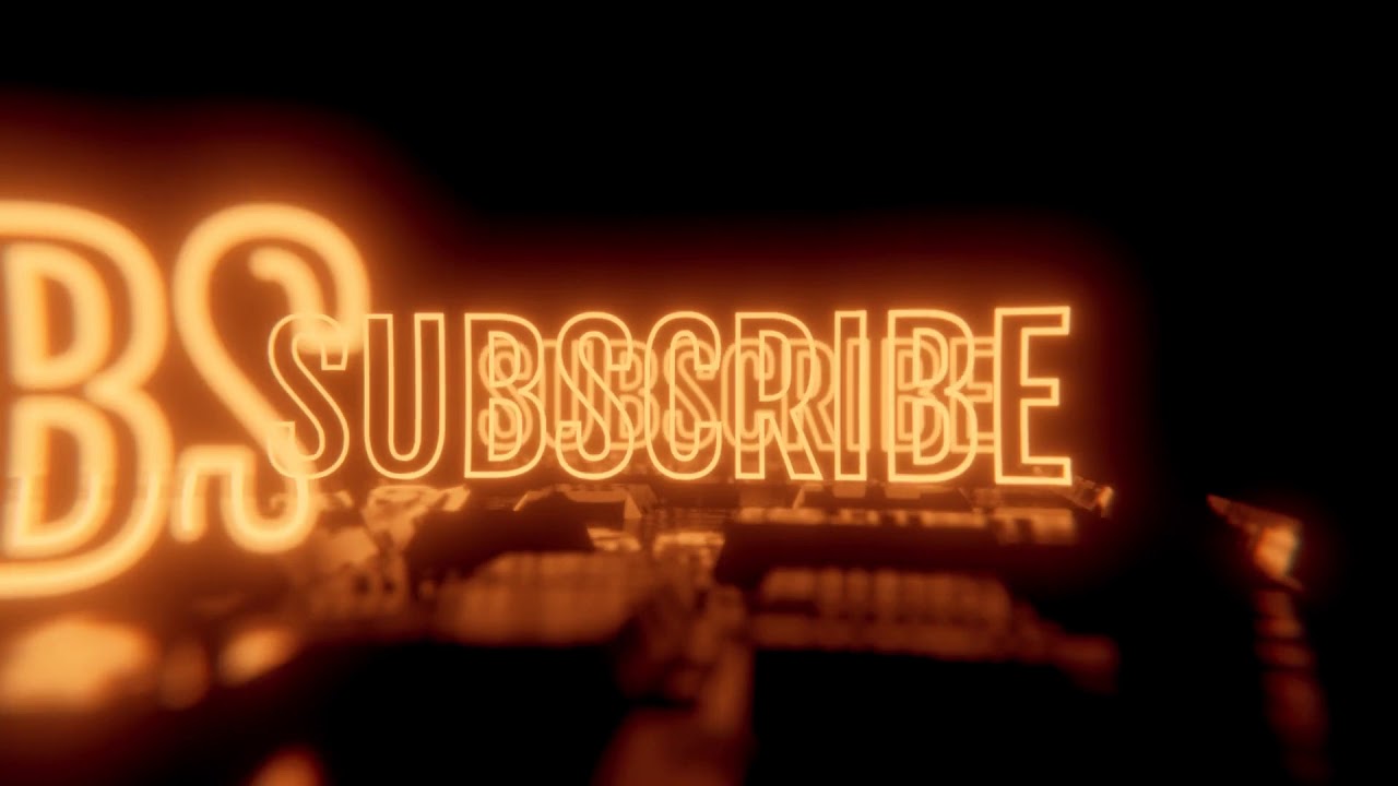 Subscribe New Title | Light effect Subscribe Card for YouTube | No ...