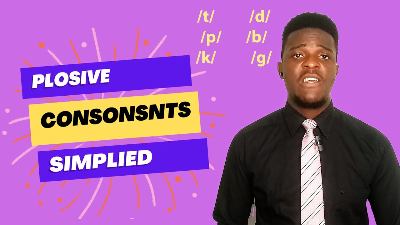 Shocking Secrets of Plosive Consonants Revealed - Part One - YouTube