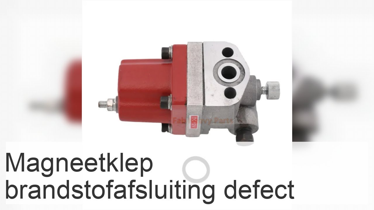 Storingscode P0005: Magneetklep brandstofafsluiting - open circuit ...