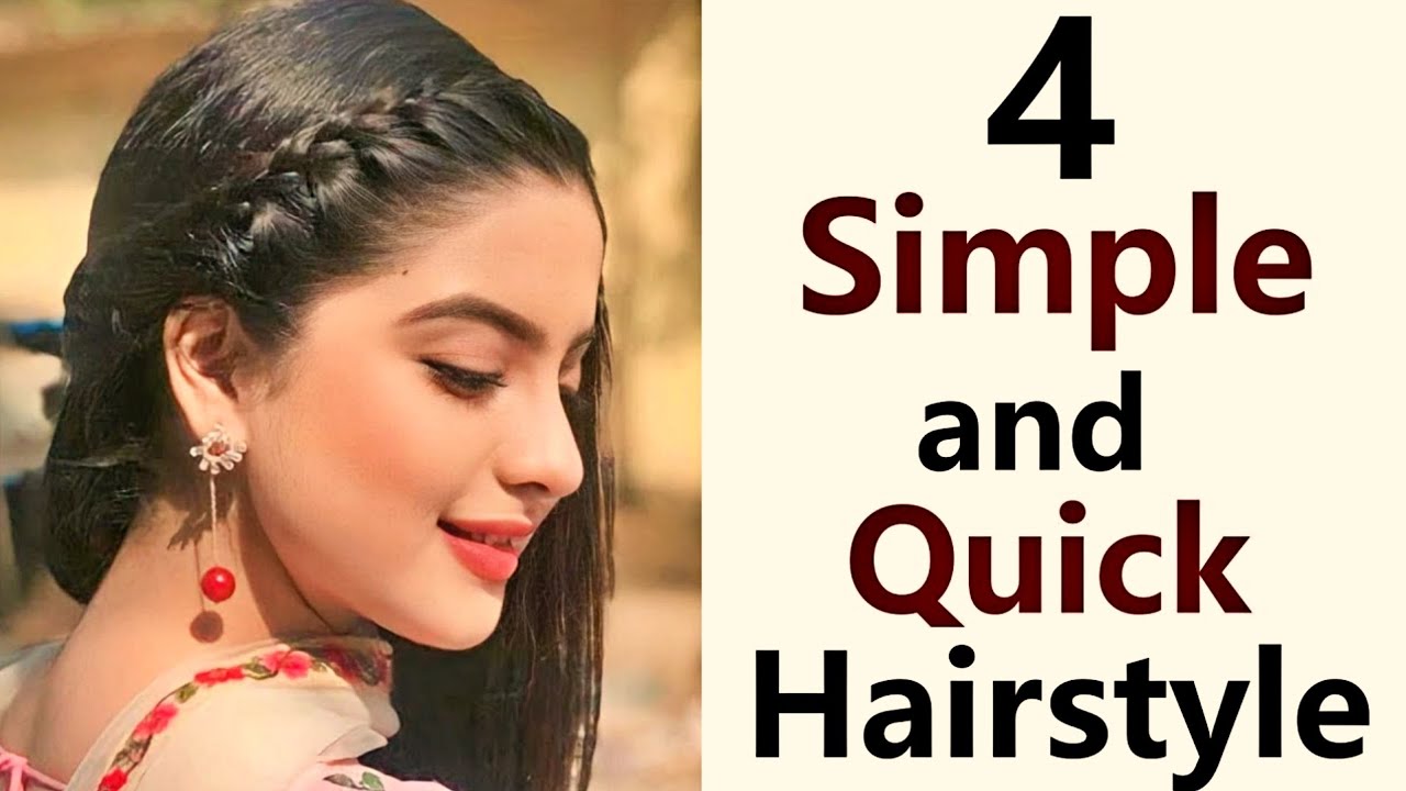 Simple & Stylish Open Hair Hairstyle | Latest Hairstyle - YouTube