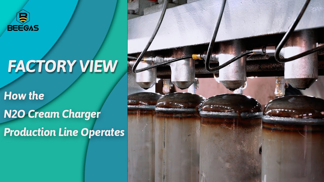 How the N2O Cream Charger Production Line Operates - YouTube