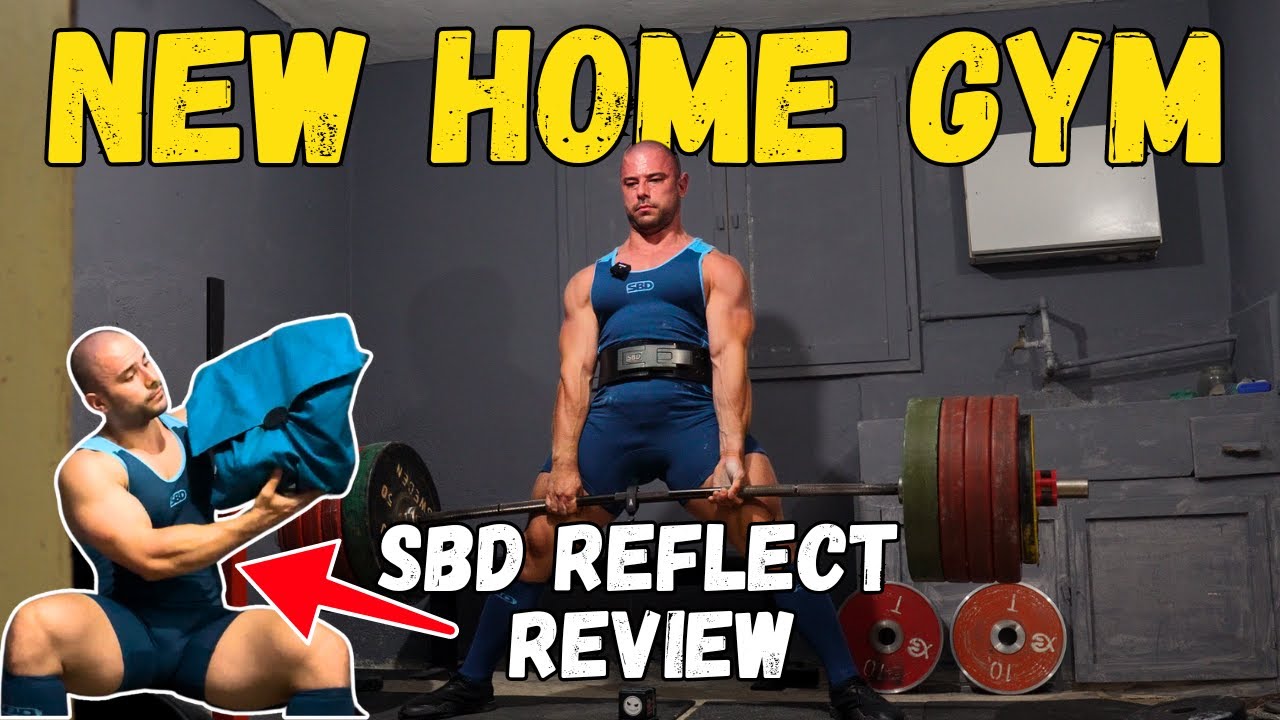 New home gym | SBD REFLECT | Deadlift + bench - YouTube