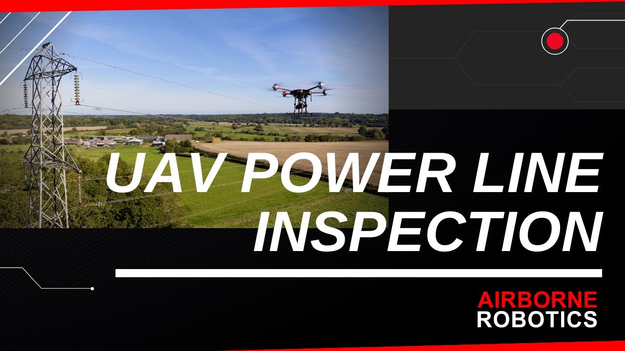 UAV Power Line Inspection - YouTube
