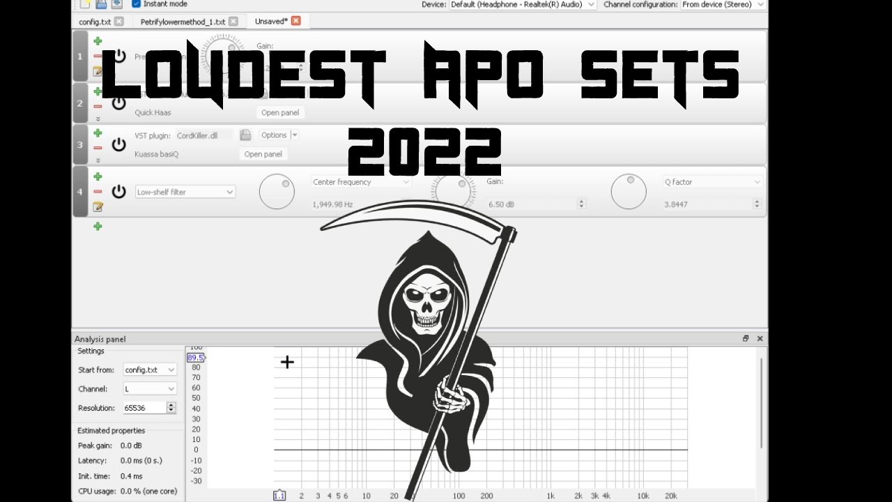 Loudest APO sets for discord packing 2022 - YouTube