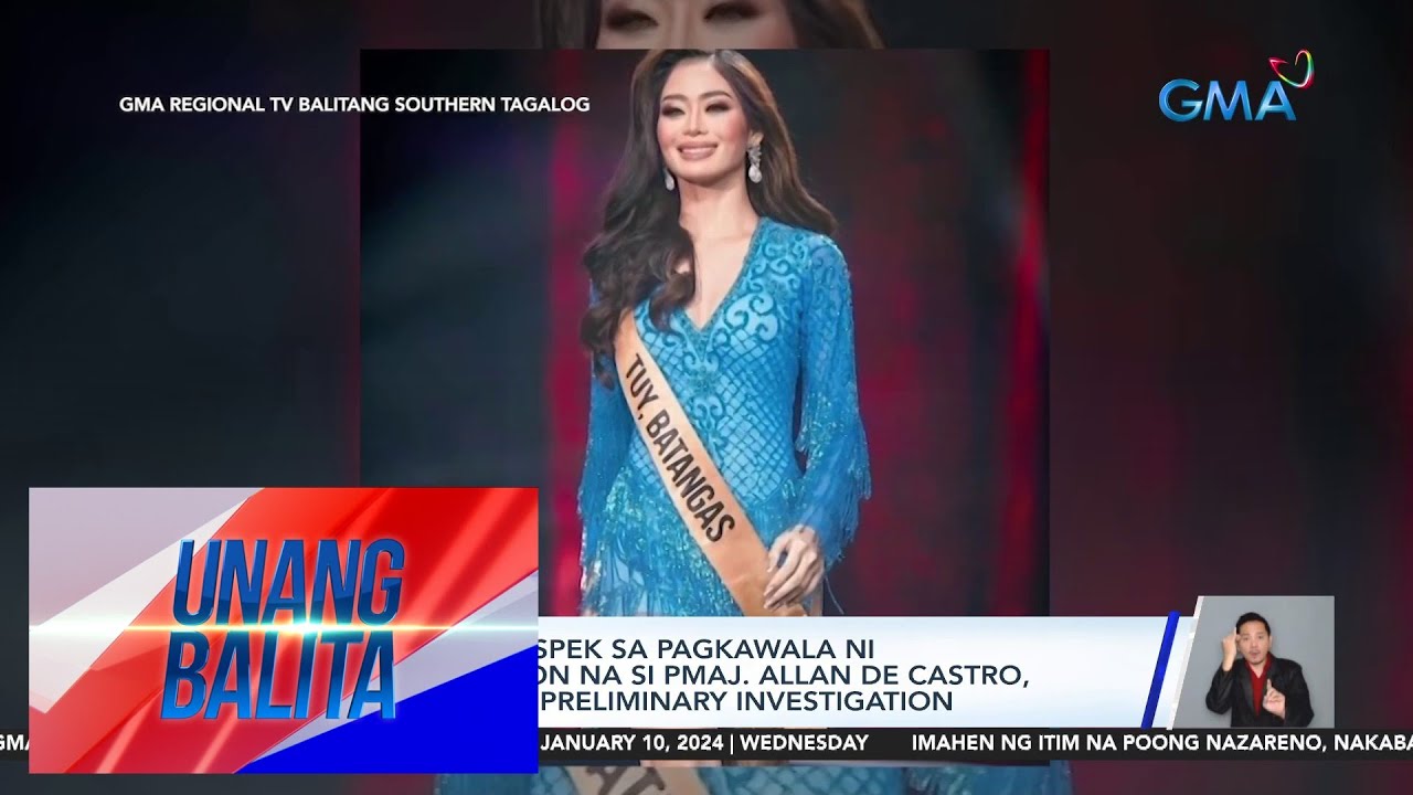 Pangunahing suspek sa pagkawala ni Catherine Camilon na si PMaj. Allan ...