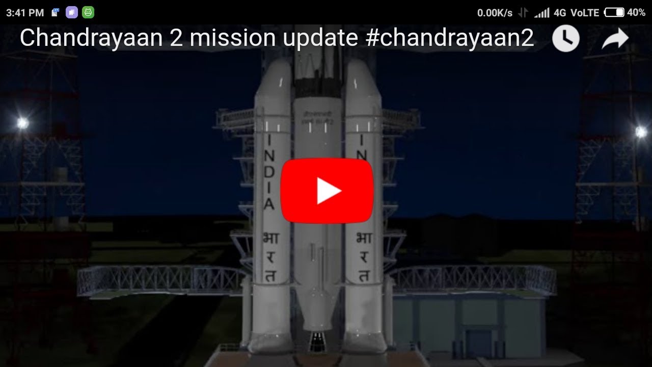 Chandrayaan 2 mission update #chandrayaan2 - YouTube