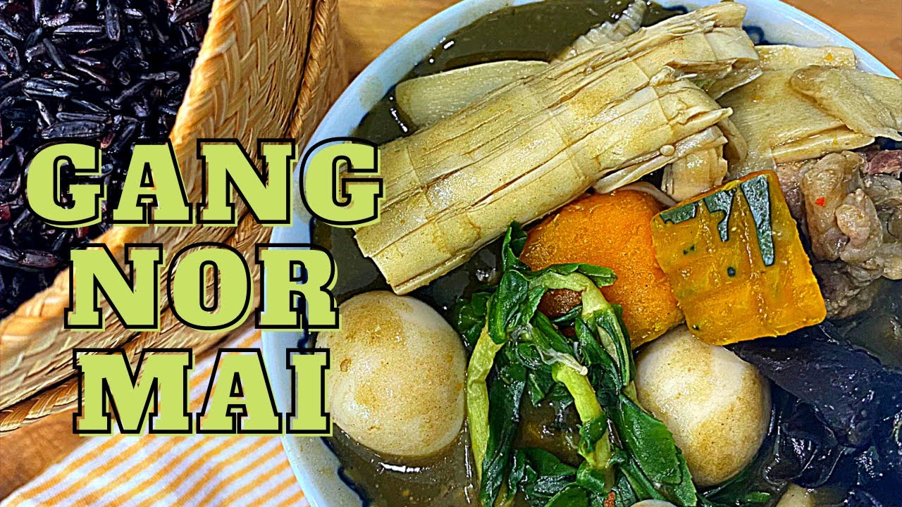 How to Make GANG NOR MAI | ແກງໜໍ່ໄມ້ | LAO BAMBOO SOUP - YouTube