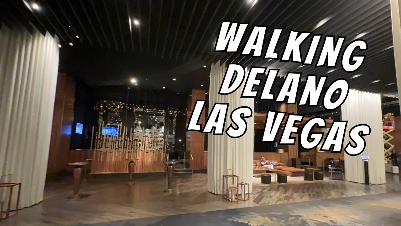 Walking The Delano Las Vegas At Mandalay Bay Hotel & Casino on the Las ...