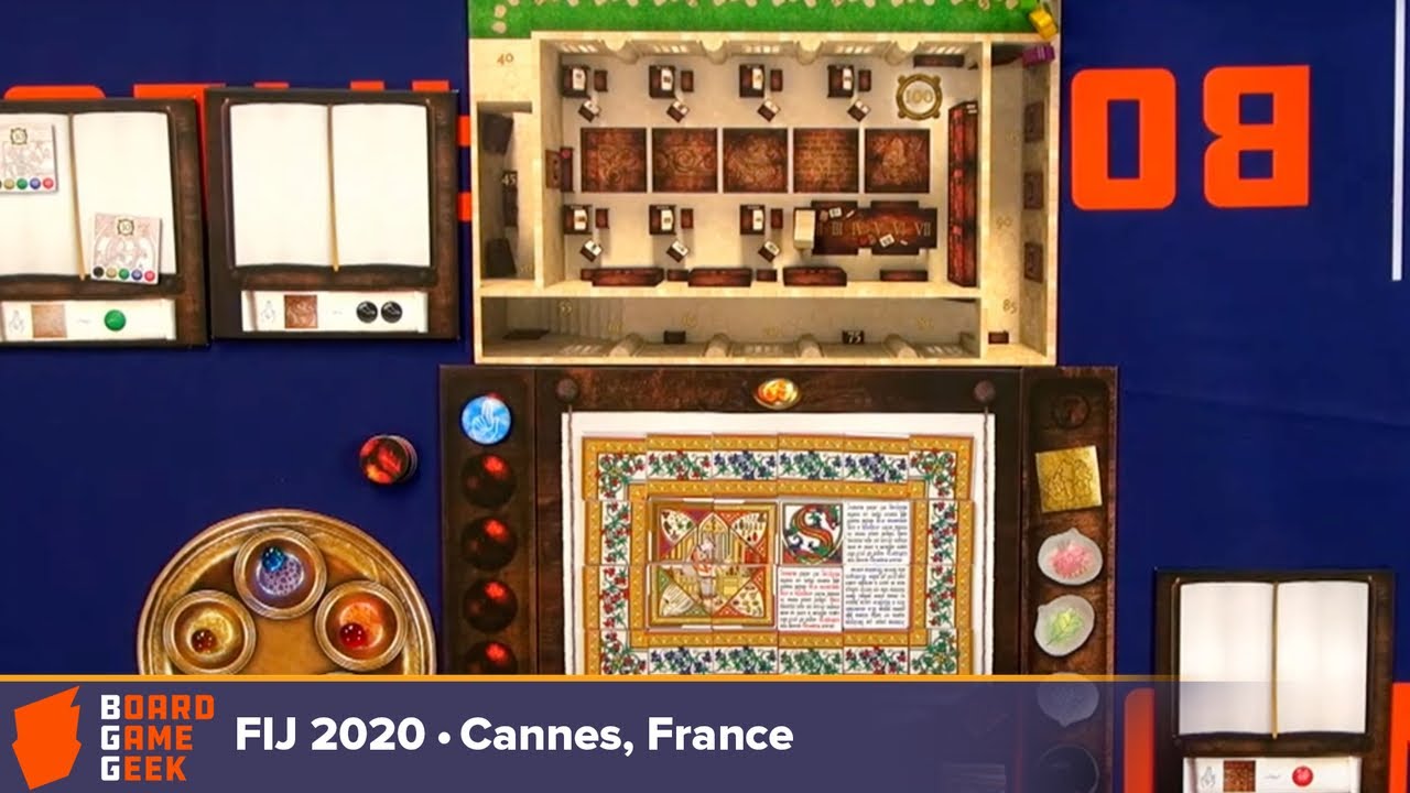 Scriptorium — game preview at FIJ 2020 in Cannes - YouTube