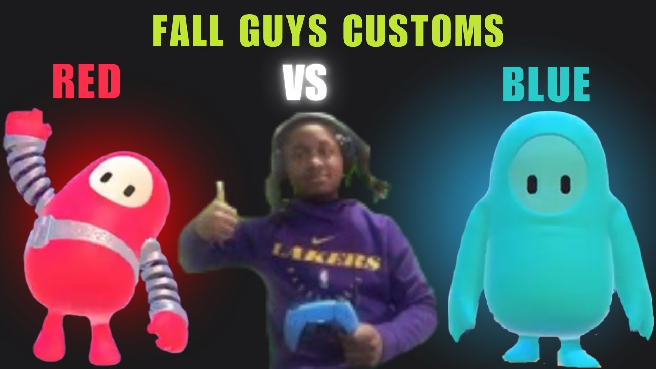Road to 2k!!! RED VS BLUE FALL GUYS COLOR WARS WITH SUBS! E1592 - YouTube