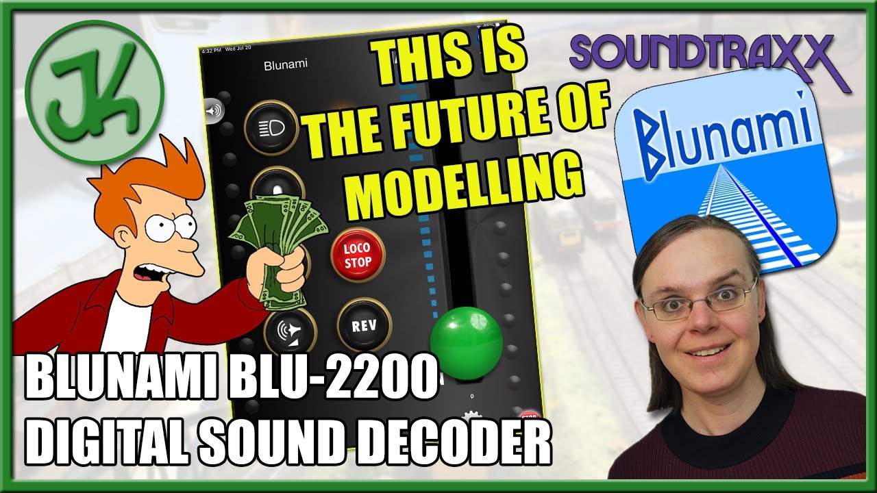 The Future of Model Railways is Here! Soundtraxx Blunami BLU-2200 ...