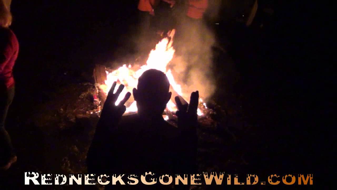 Redneck bonfire Party 4 - YouTube