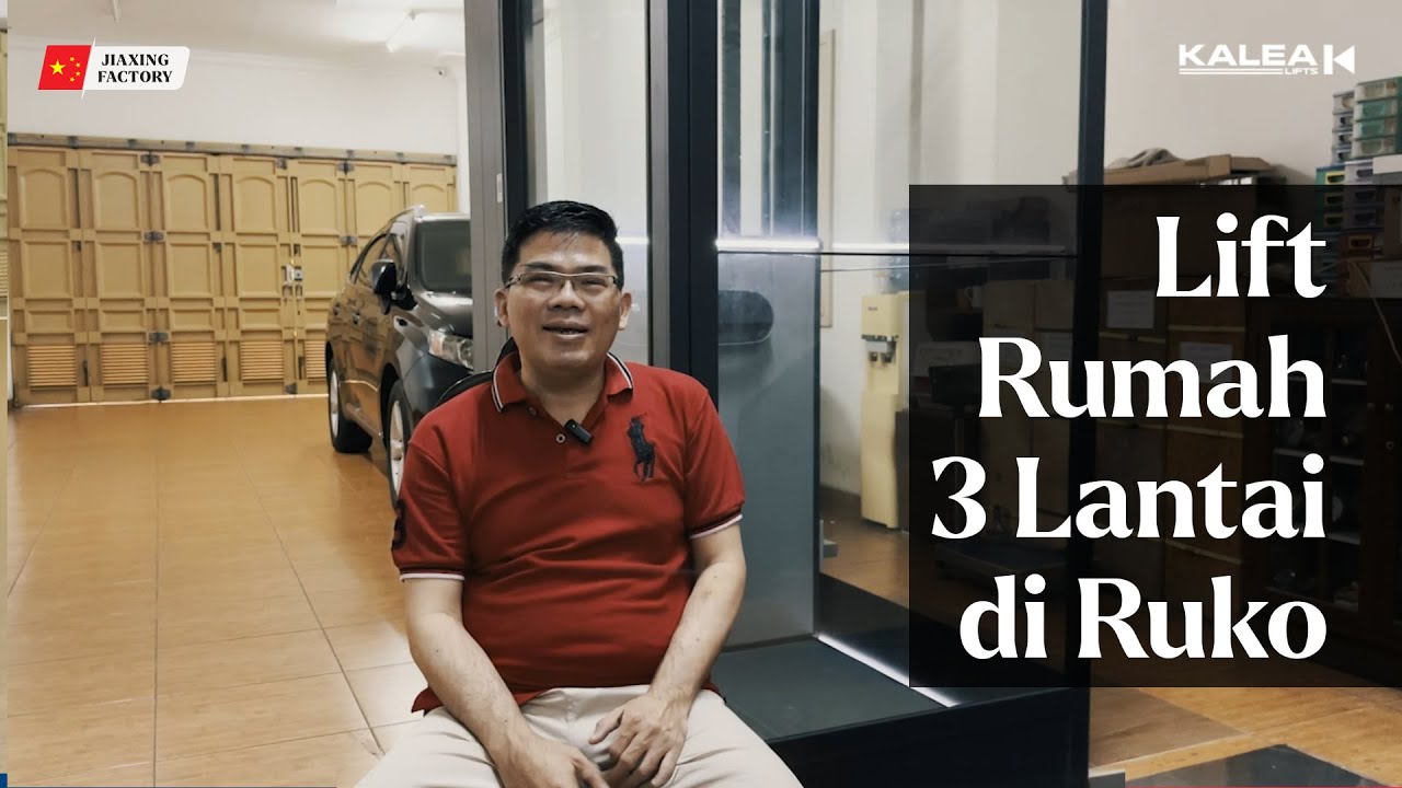 Lift Rumah 3 Lantai di Ruko dengan Ruang Terbatas! - YouTube