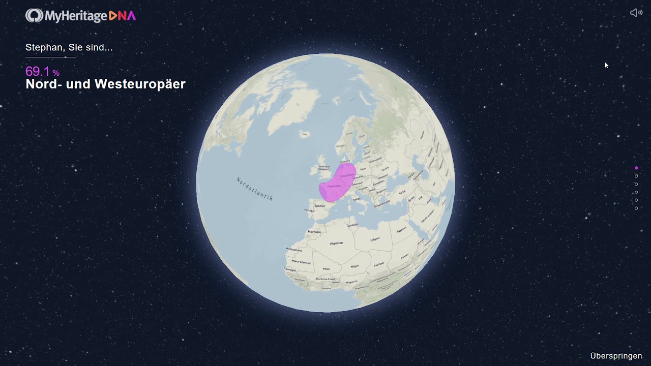 MyHerritage DNA resuluts Mother German and Father Hungarian - YouTube