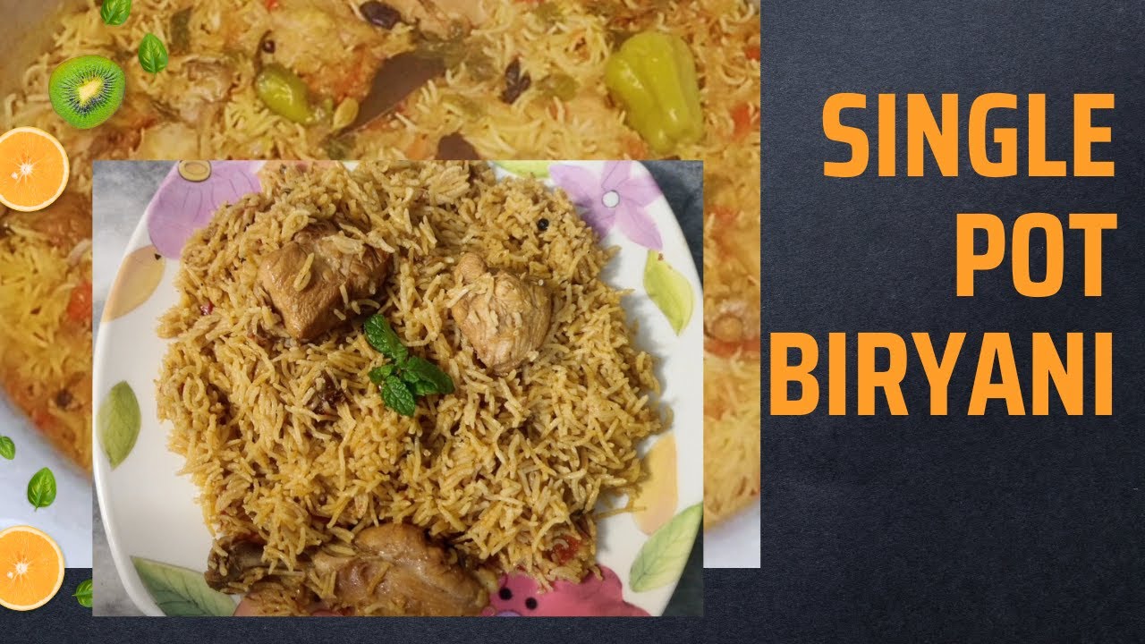 Quick Single Pot Chicken Biryani | Dr. Anza’s Cuisine | Biryani Recipe | Bohat Aalaa !!!! - YouTube