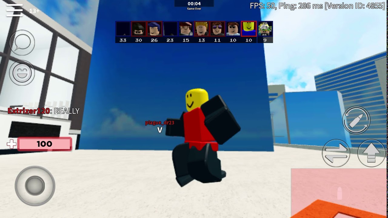 Arsenal GamePlay With BrickBattle Skin! - YouTube