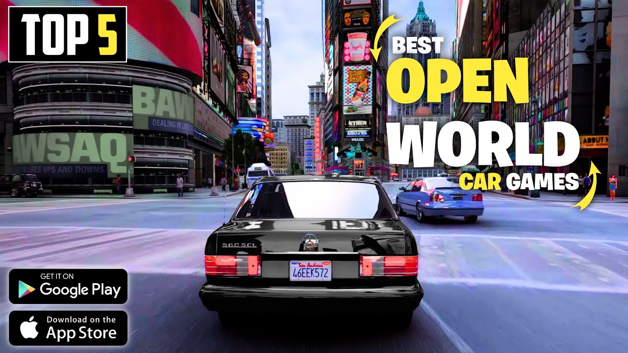 Top 5 Best OPEN WORLD Car driving Games Like Forza Horizon For Android ...