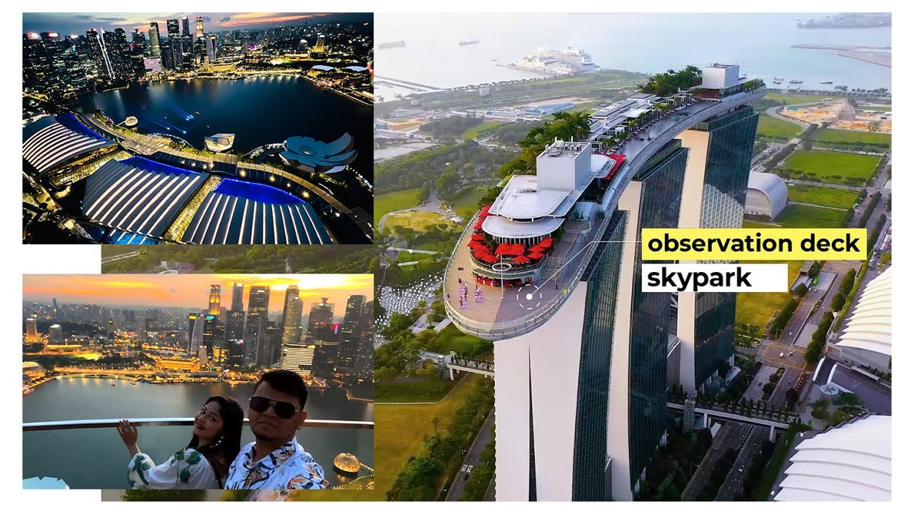 SkyPark Observation Deck - Marina Bay Sands | Singapore - 4K | Vlog 26 ...