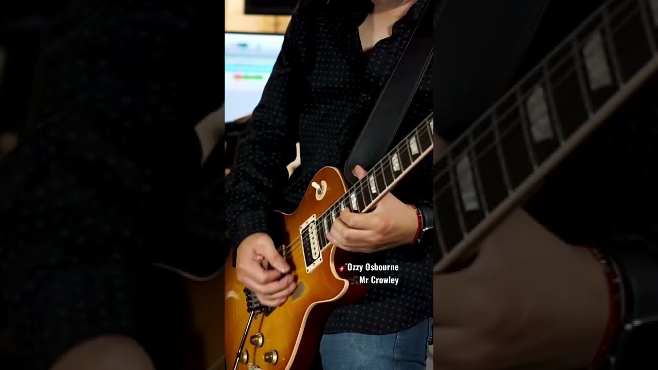 Ozzy Osbourne - Mr. crowley (sander alex) #Shorts - YouTube