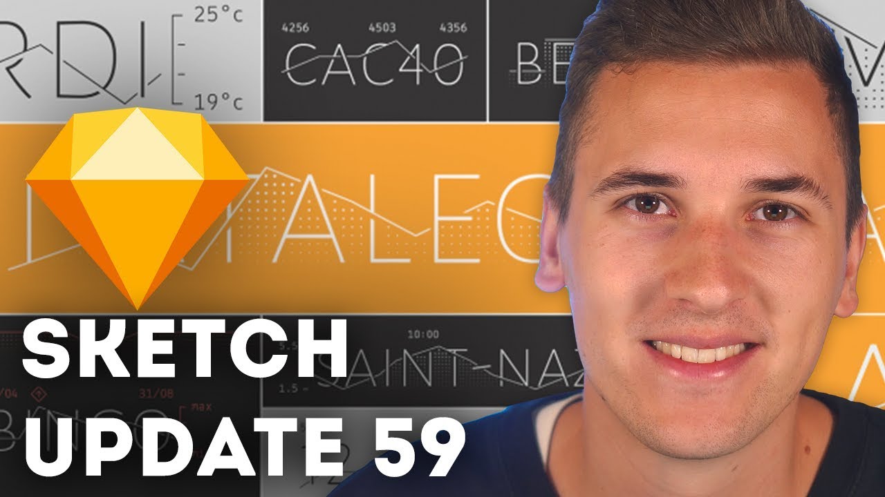 The Sketch 59 Update is incredible! OpenType Font support & more! - YouTube