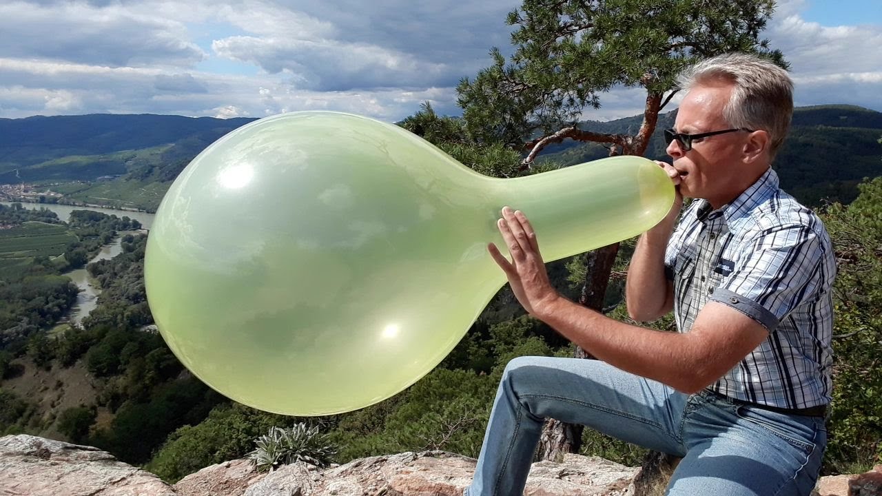 balloon blow to pop – Kalisan 18” - YouTube