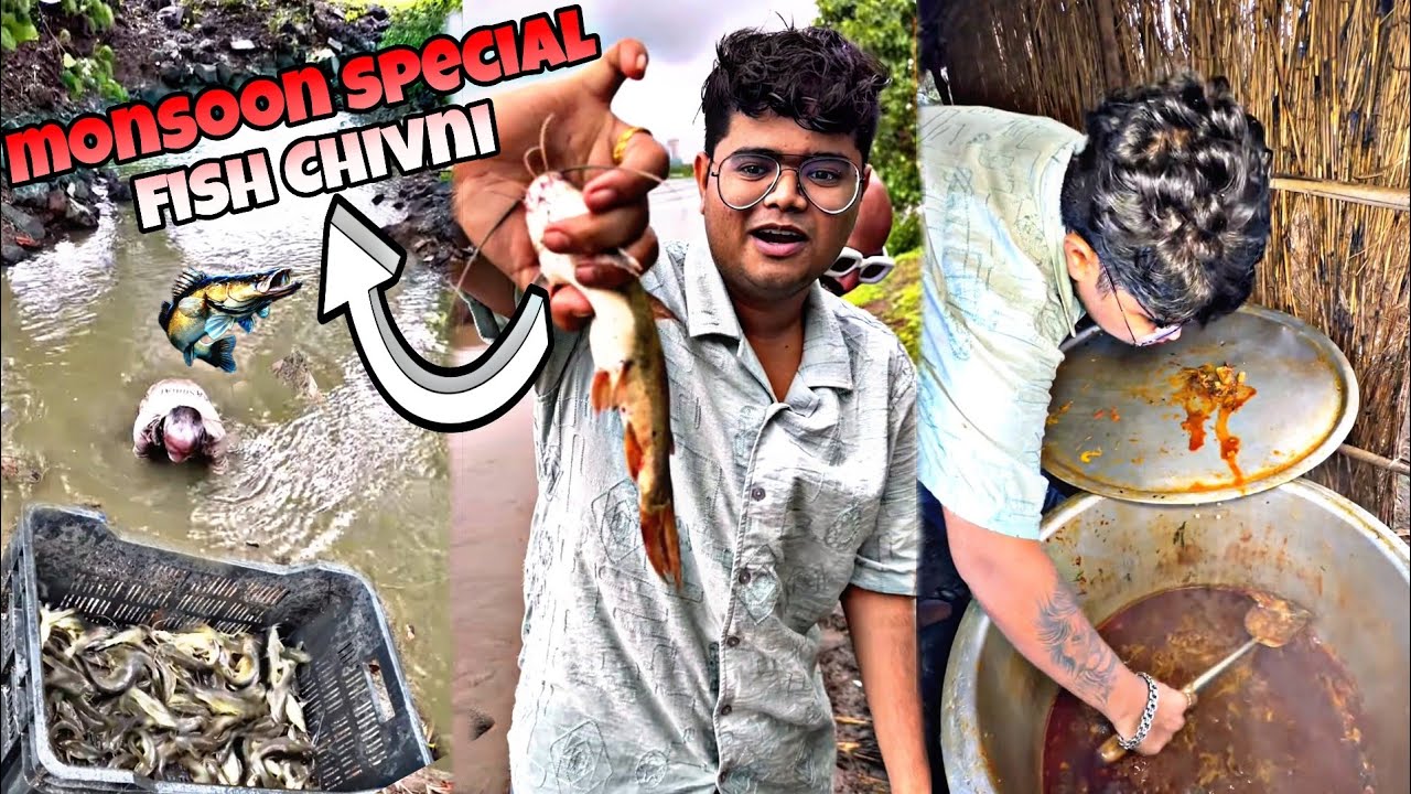 Monsoon Special Fish Chivni Eating Challenge 🥵😱|Kanda Lovers| - YouTube