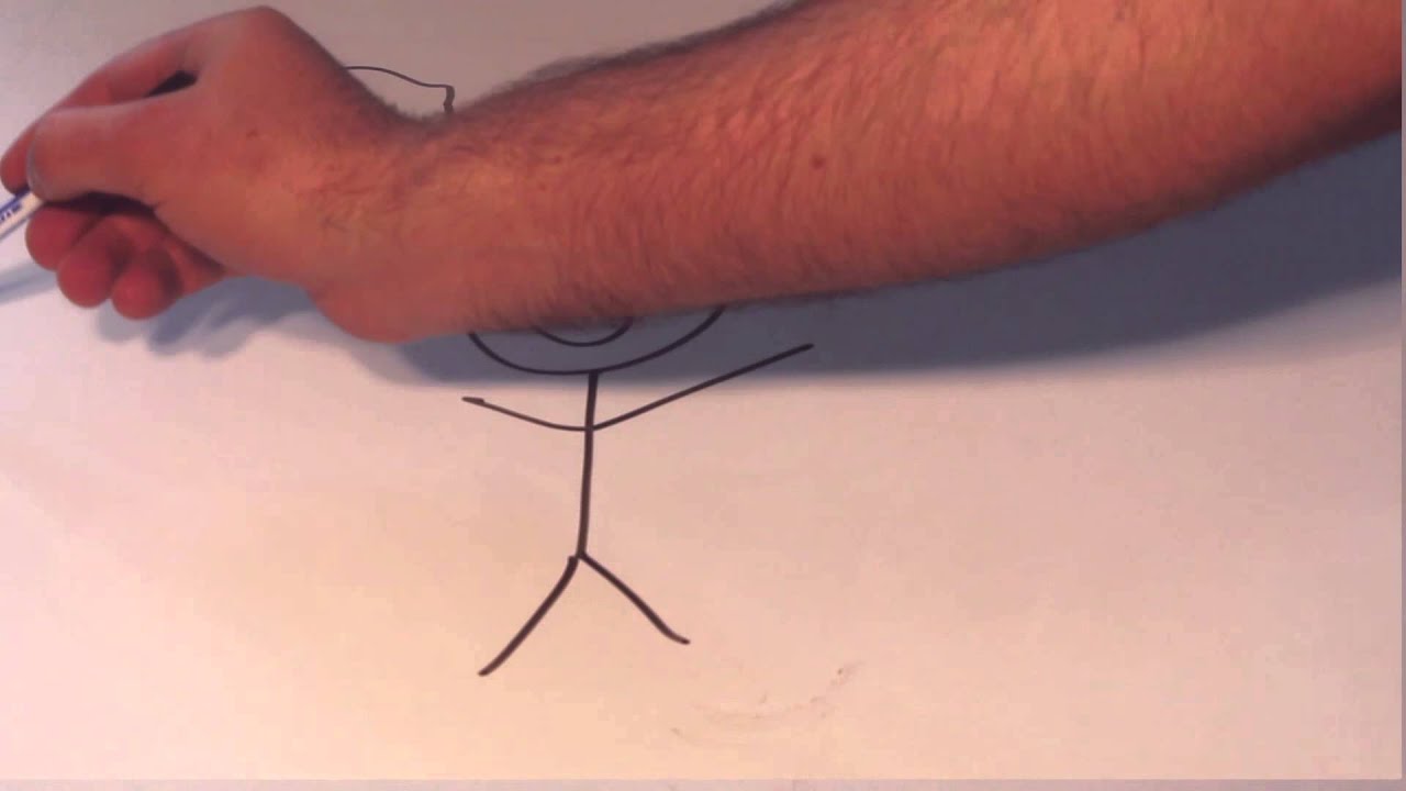 Stick man Jamming - After effects Puppet test - YouTube