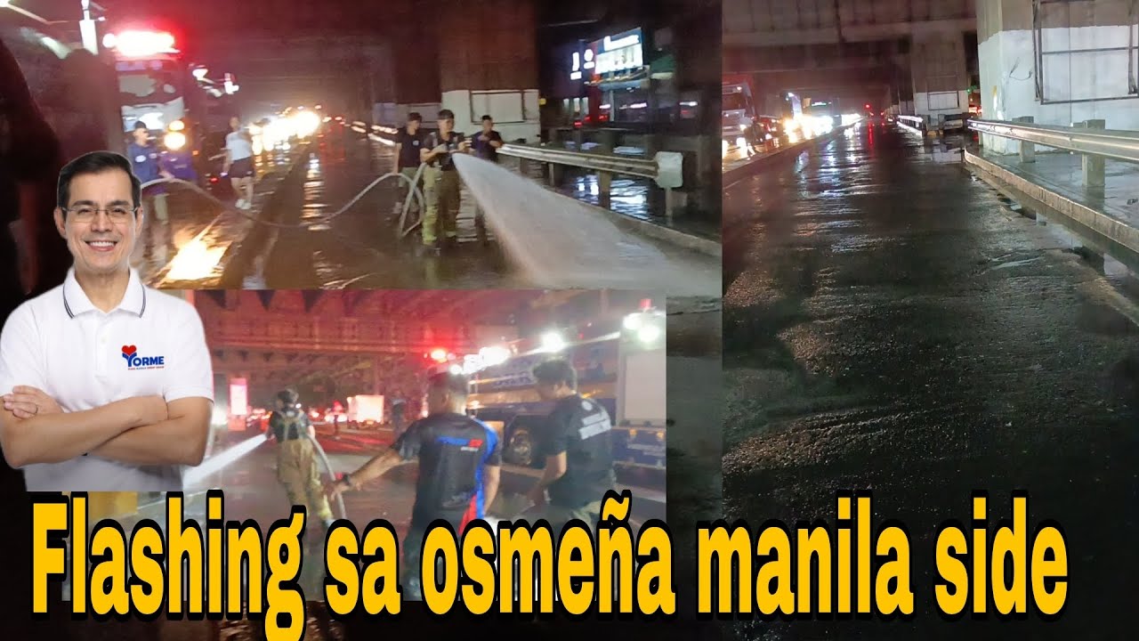 Grabe walang tulogan kay yorme isko flashing osmeña manila side kita ...