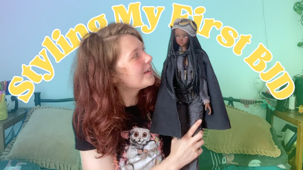 Styling My First Ever Ball Jointed Doll! - YouTube
