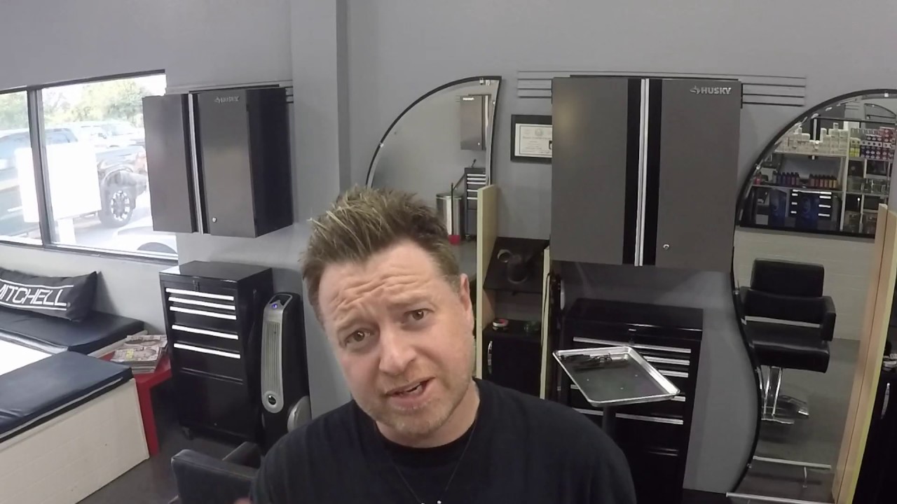 Australia hairdresser owner of a Paul Mitchell Salon , David Troy vlog ...