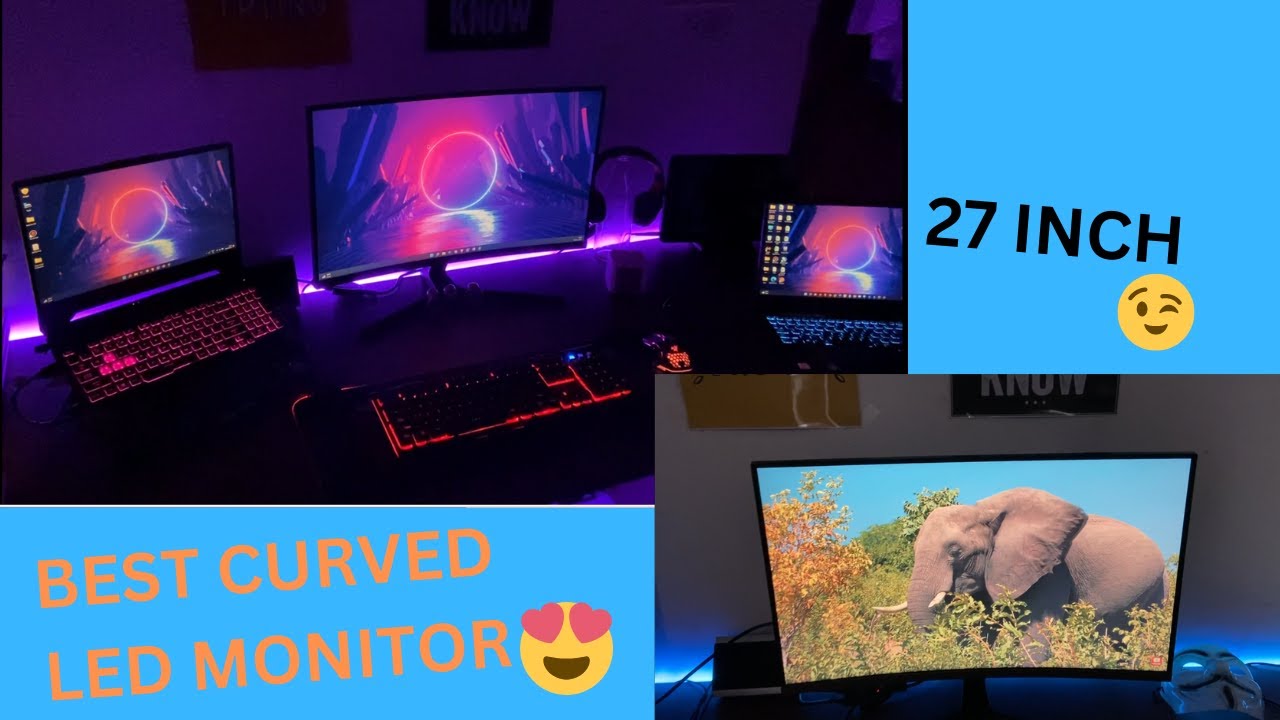 SAMSUNG CURVED LED MONTIOR UNDER 13000(27 INCH) || LED KA BAAP in 2022 ...