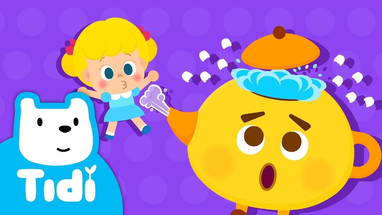 I'm a Little Teapot ♪ | Bubble Bubble tip! | Good Habit Songs | Tidi ...