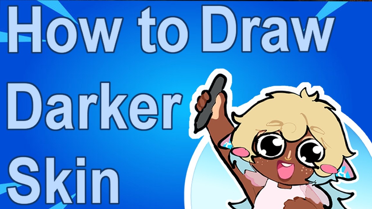 How to Color Black skin tones - YouTube