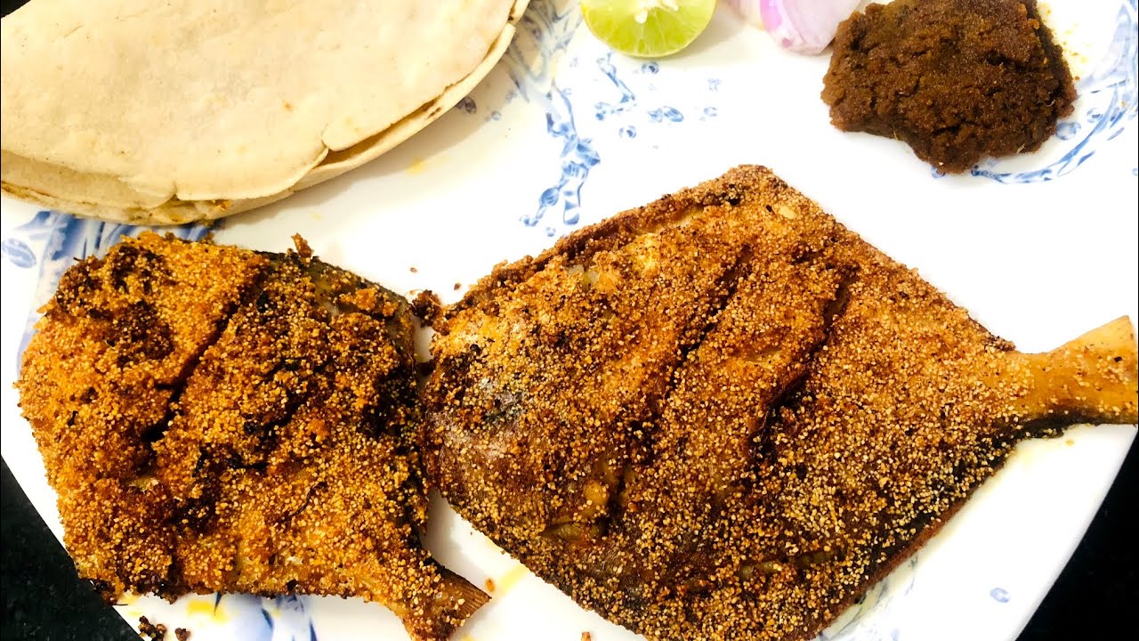 पापलेट फिश फ्राय | Paplet Fish Fry Recipe | Pomfret Fry Recipe in ...